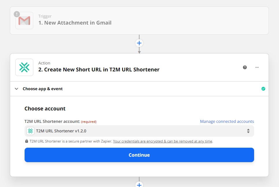 T2M URL Shortener integration with Zapier App to automatic workflow | T2M Blog
